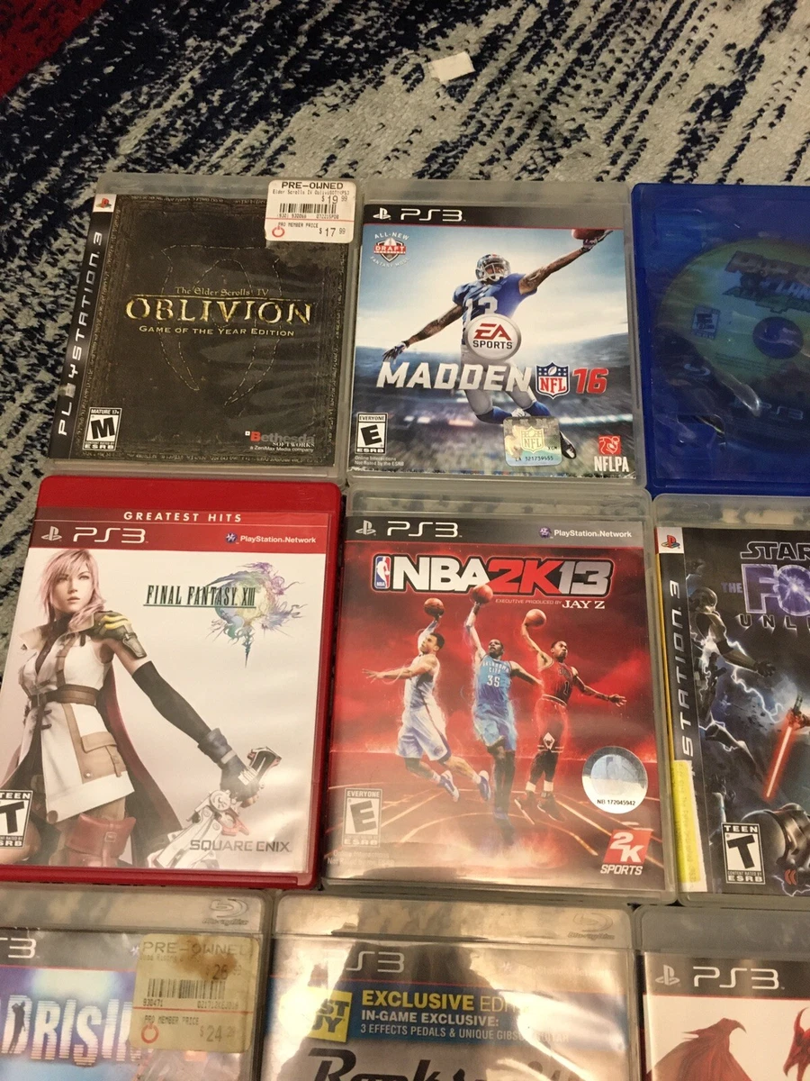 Stack Of Ps3 Games