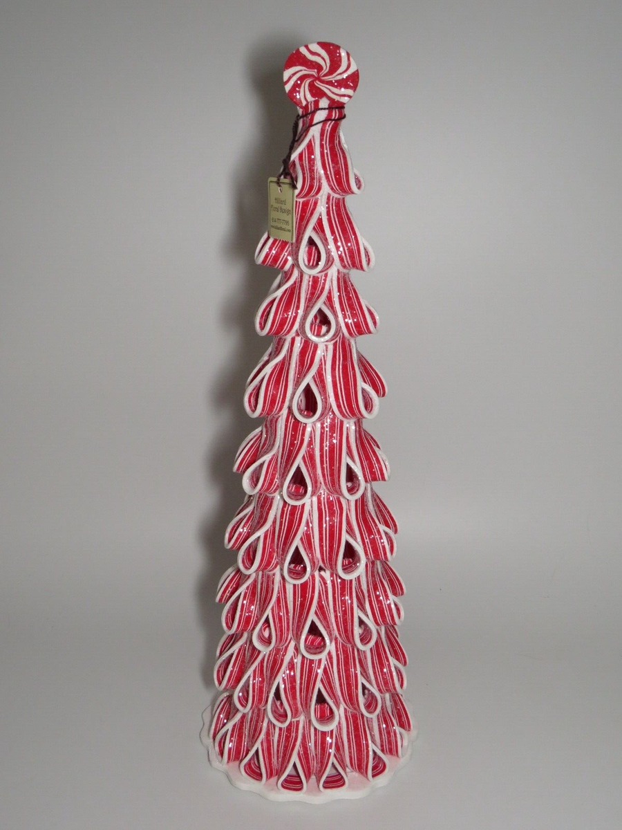 Raz Peppermint Candy Trees Christmas Tree Christmas Table Decorations