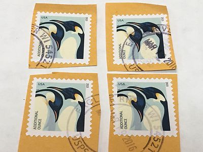 Stamps, 4 set, USA, Penguins, 2015, Additional Ounce | eBay