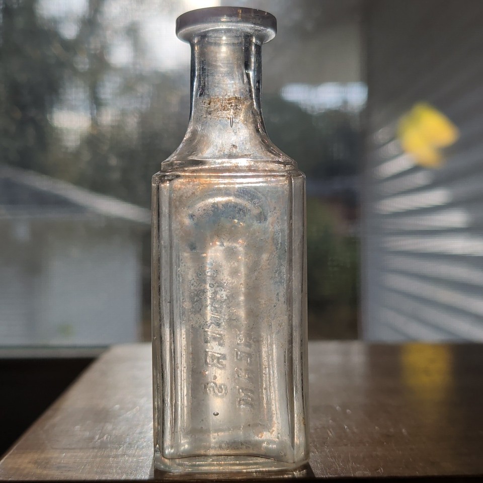 Antique Hand Blown Rare Chillicothe Ohio Wissler's Pharmacy Elite Cream ...