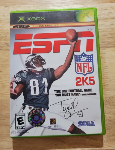 ESPN NFL 2K5 2004 Xbox Original Game, Case and Manual | eBay