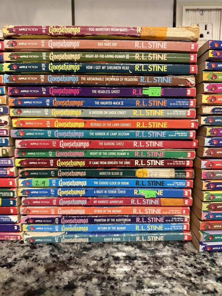Goosebumps Full Series 1-62 Complete Set 1st Edition. Read Description ...