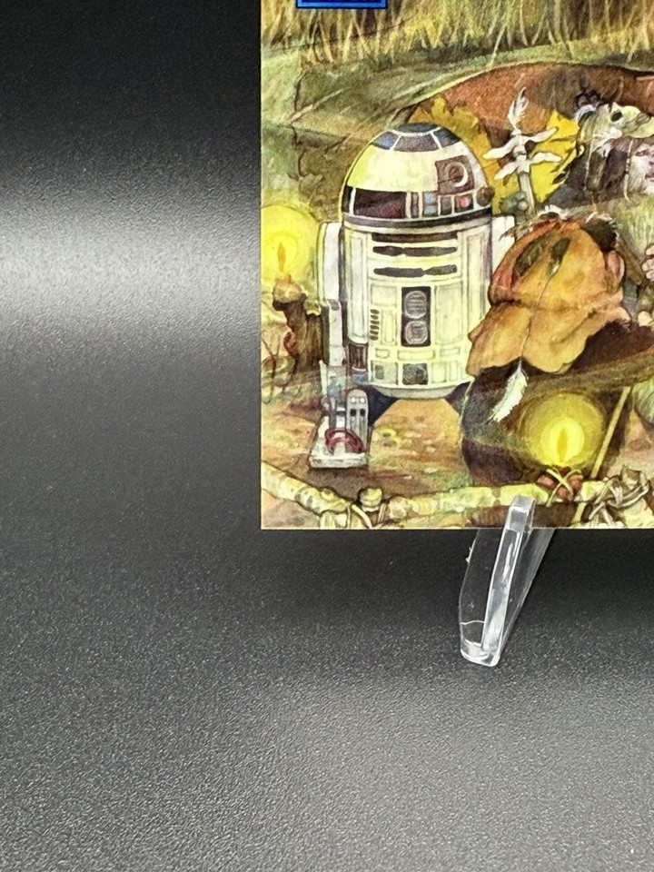 2025 Topps Star Wars Chrome Galaxy The Ewoks Join The Fight Blue Ray ...