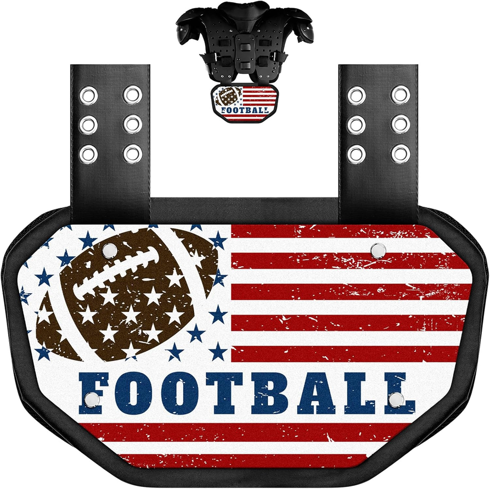 Football Back Plate Sport Lower Backplate Pads with High Impact ...