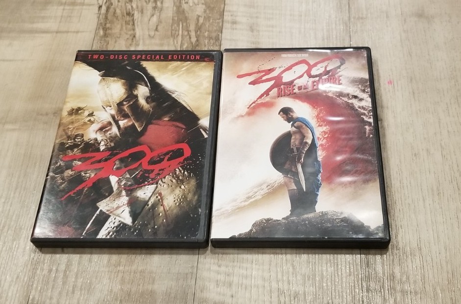 300: Rise of An Empire DVD Lot Of 2 DVD, 2014 Gerard Butler VG Fast ...