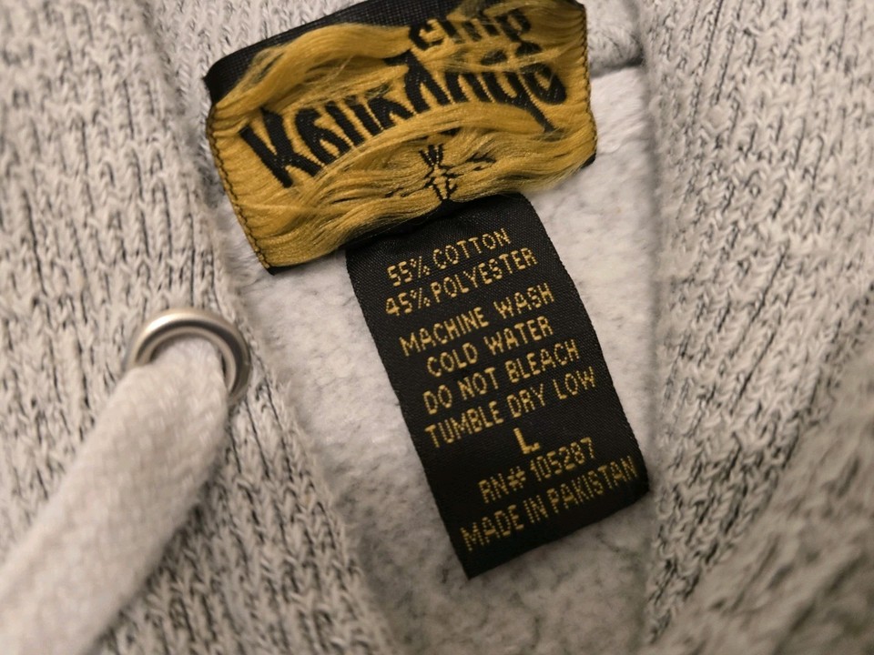 Renegade Club Sweater Mens Large Gray Jackson Hole Wyoming Pullover | eBay