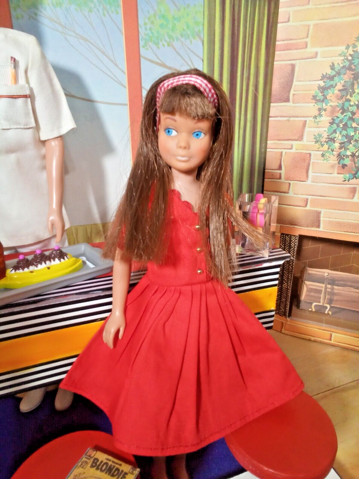 Vintage Mattel Midge Allen Skooter Skipper Tutti Soda Fountain "Oh Happy Days" | eBay