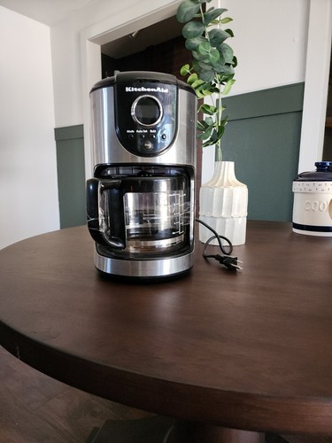 Coffee Maker KitchenAid Model KCM111OB 12 CUP Programmable W/ Carafe ...