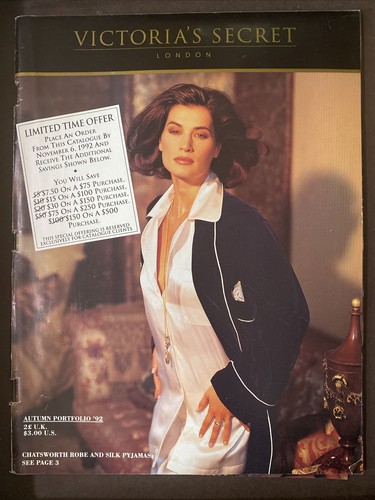 1992 Victoria's Secret Catalog Seymour Lanza Vanderwal Goodacre Annette ...