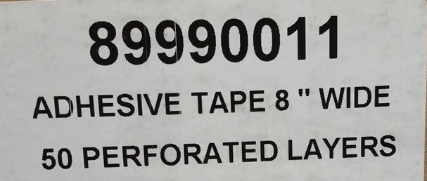 (12 Rolls) Ecolab 8" Adhesive Tape Oasis Pro Sticky Paper Refills ...