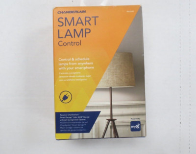 CHAMBERLAIN SMART LAMP CONTROL- WORKS W SMARTPHONE APP, NIB, PILCEV-P1 ...
