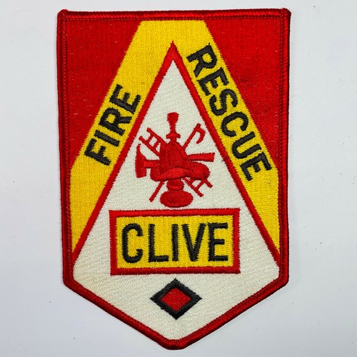 Clive Fire Rescue Iowa IA Patch A3 | eBay