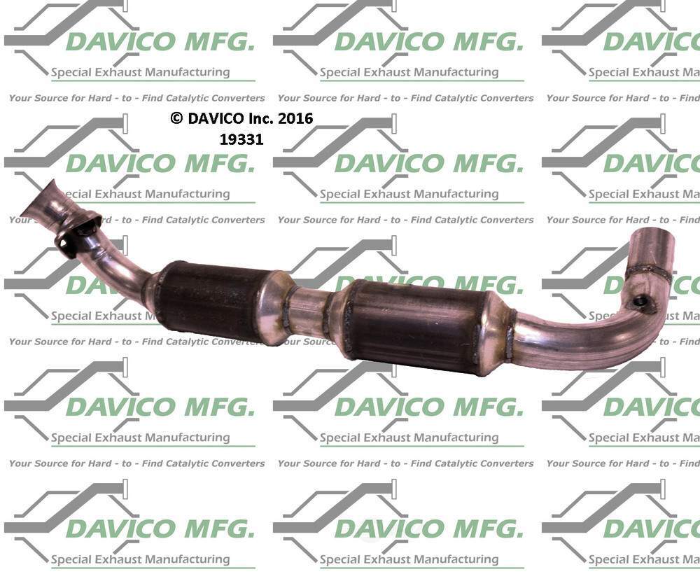 Catalytic Converter-Exact-Fit Davico 19331 for sale online | eBay