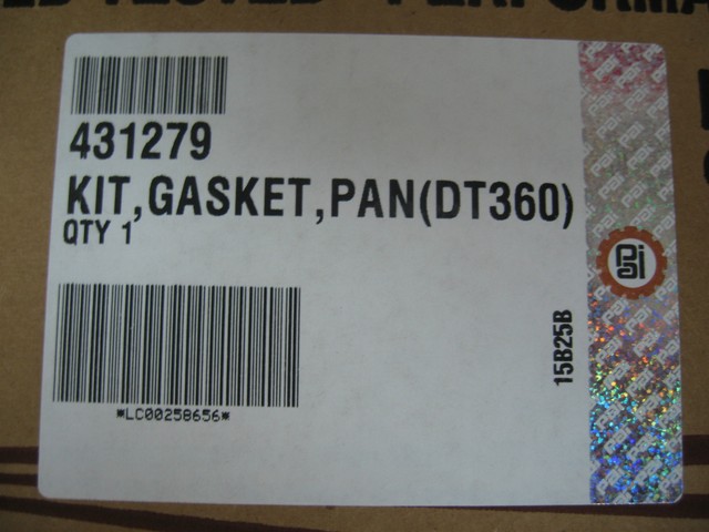 International Dt360 Oil Pan Gasket Kit Pai BRAND # 431279 Ref# 671825c3 ...