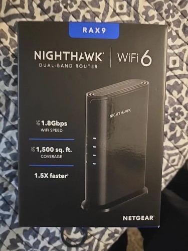 NETGEAR Nighthawk AX1800 WiFi 6 Router 1.8Gbps RAX9 | eBay