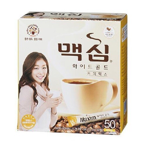 Maxim White Gold Korean Instant Coffee Mix 50 Sticks | eBay