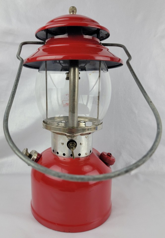 Vtg Coleman Red Model 200A Beautiful Wow 8/1964 Sunshine Logo | eBay