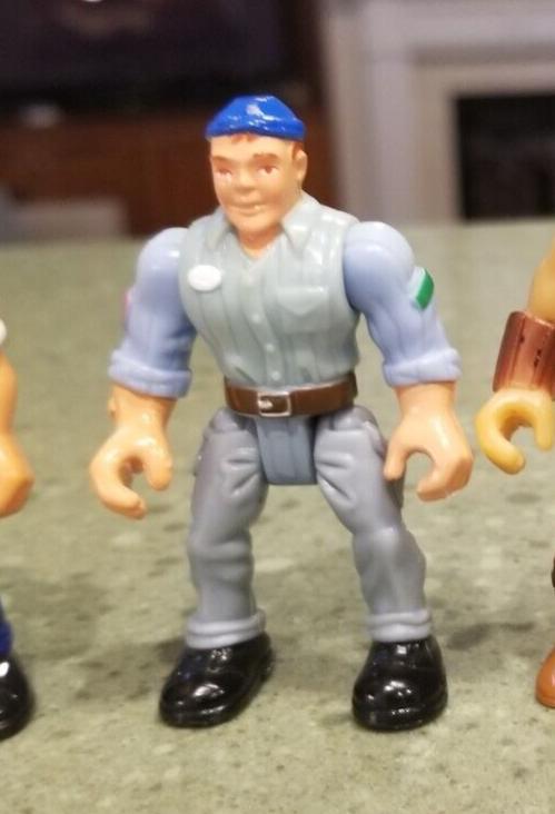 IMAGINEXT 2.5" SMALL ACTION FIGURE TOY AUTO MECHANIC MAN | eBay