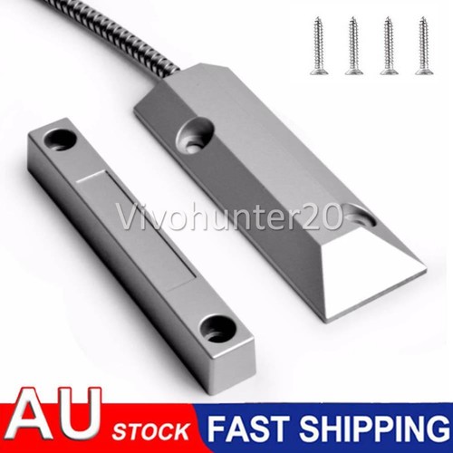 Magnetic Door Alarm Reed Switch Detector Sensor Roller Shutter Garage Home AU | eBay Australia