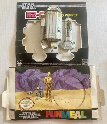 1978 Burger Chef FUNMEAL Box - STAR WARS C-3PO Droid Puppet | eBay