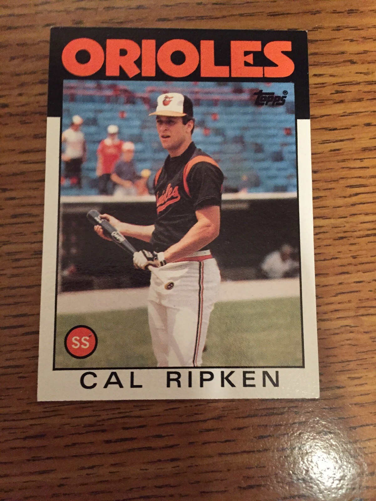 1986 Topps Cal Ripken Jr baseball card Baltimore Orioles NrMt- Mint ...