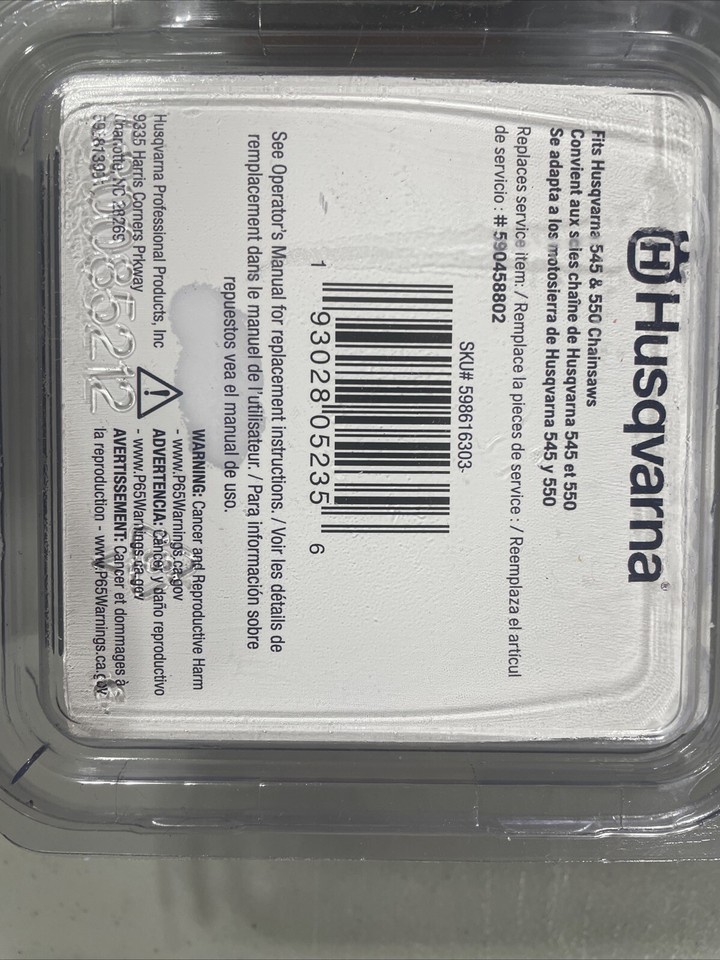 LOT OF 2 590458802 Genuine Husqvarna Air Filter NEW IN PACKAGE | eBay