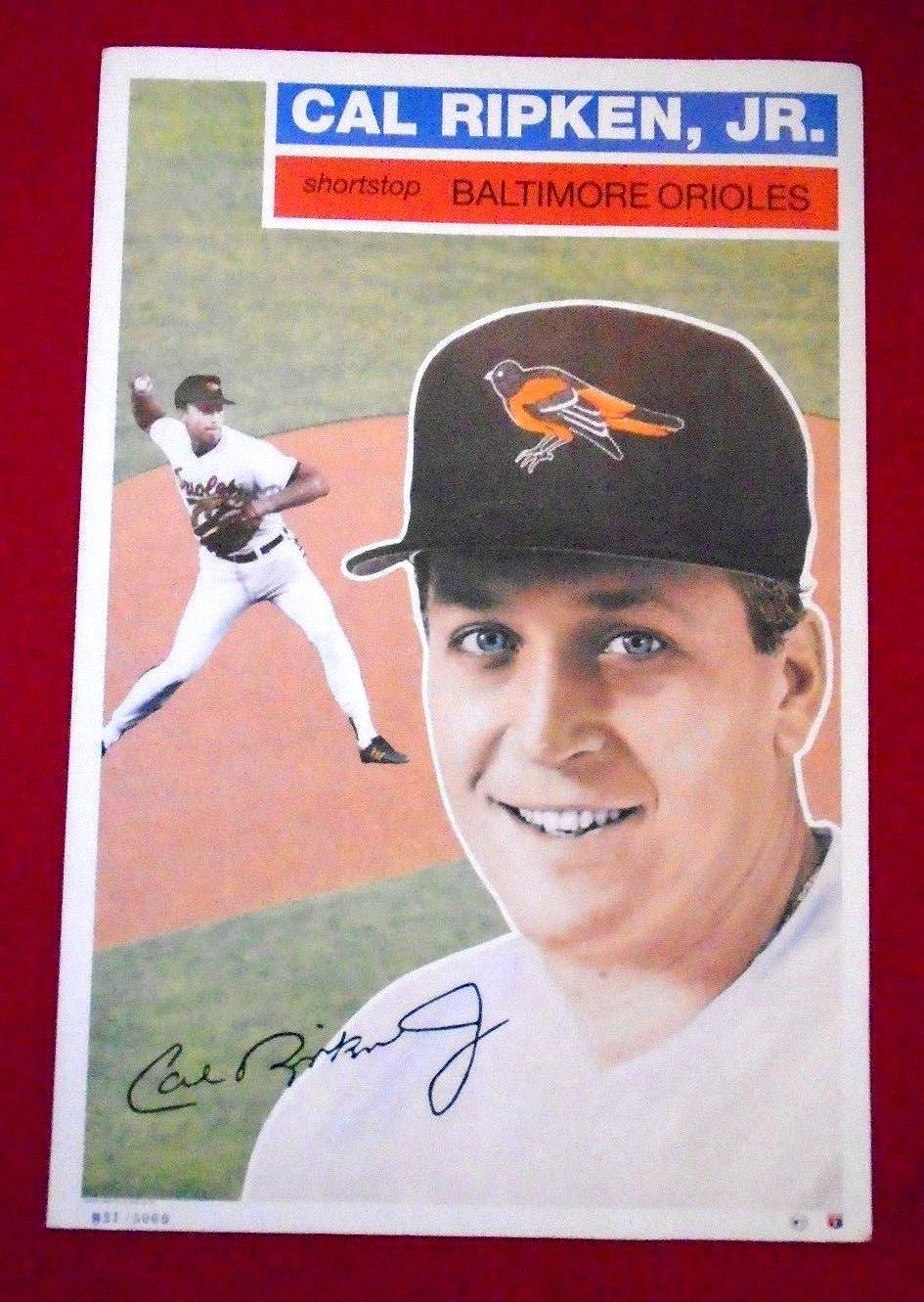 1992 Cal Ripken Jr. GEO GRAPHICS Poster 24 x 36 RARE Limited Edition ...