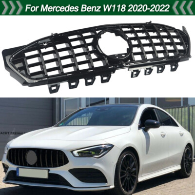 For Mercedes Benz W118 CLA250 CLA45 2020-2022 GT Style Front Grill ...