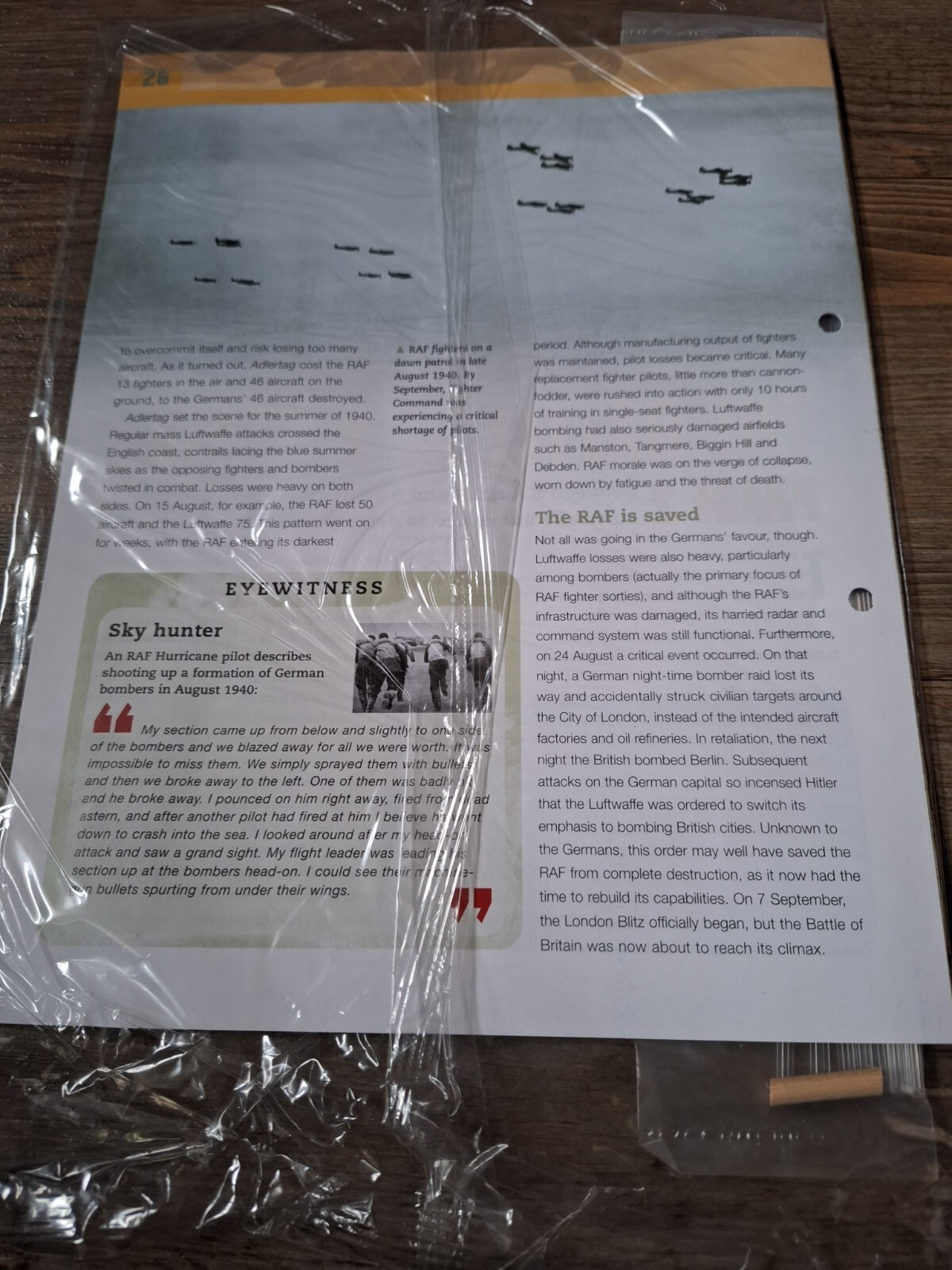 Build The Lancaster Bomber Model Sealed Magazine Issue 30 Hachette ...