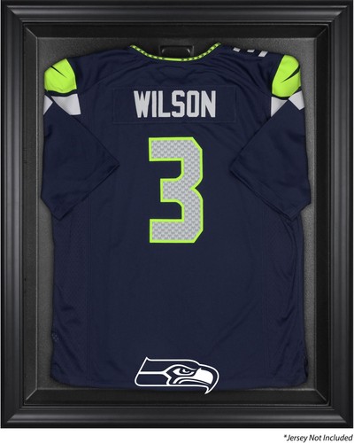 Seahawks Black Frame Jersey Display Case - Fanatics Authentic ...
