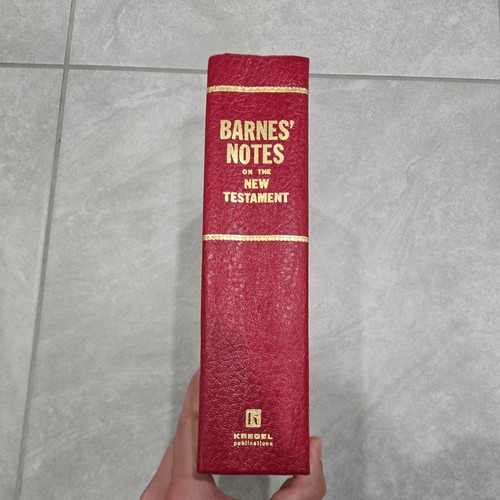 Barnes' Notes On The New Testament Book HC Albert Barnes Kregel ...