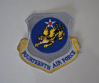 Air Force Military Patch Set of Two: Fourteenth Air Force and 1ST Space Wing | eBay