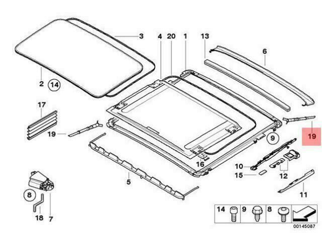 OEM BMW E81 E87 E87N 3 DOORS REAR WATER OUTLET HOSE 54107072021 GENUINE ...