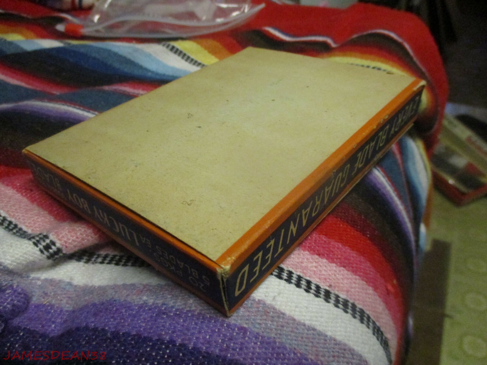 20 Packs Vintage Lucky Boy Razor Blades in Display Box | eBay