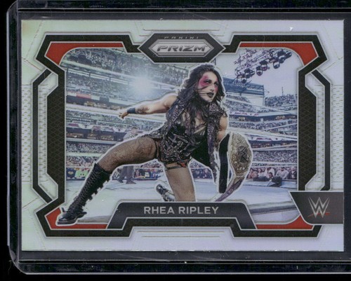 2024 Panini Prizm WWE #37 Rhea Ripley Silver Prizms RC | eBay