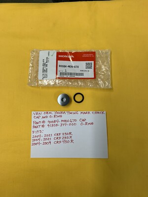 New OEM HONDA Engine Timing Hole Plug (90084-MEN-670) CRF250R, CRF250X ...