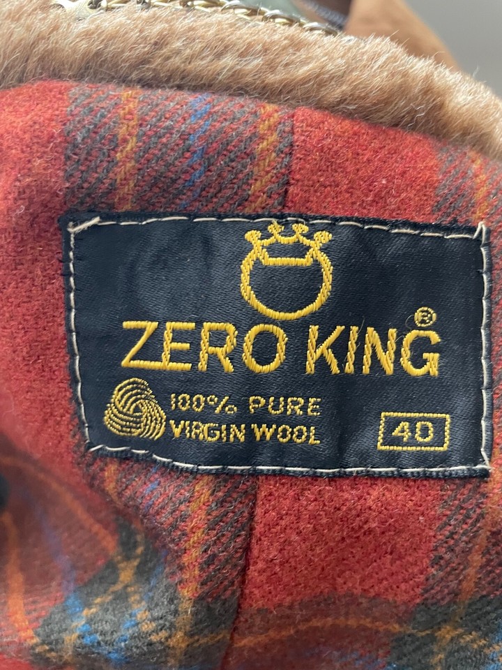 Men's Vintage Zero King Pure Woo Coat | eBay