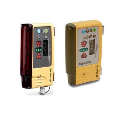 Topcon LS-B10W & RD-100W Wireless Magnetic Mount Remote Laser Receiver ...