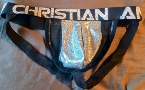 Andrew Christian Shimmering Universe Mesh Jockstrap Sz M NWOT N2N Gregg ...