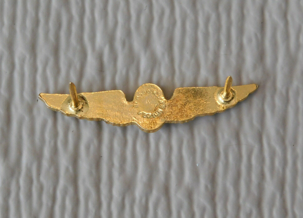 Navy Flight Surgeon Pins, Wings Leaf Acorn, 1/20 10k Gold Filled, Set ...