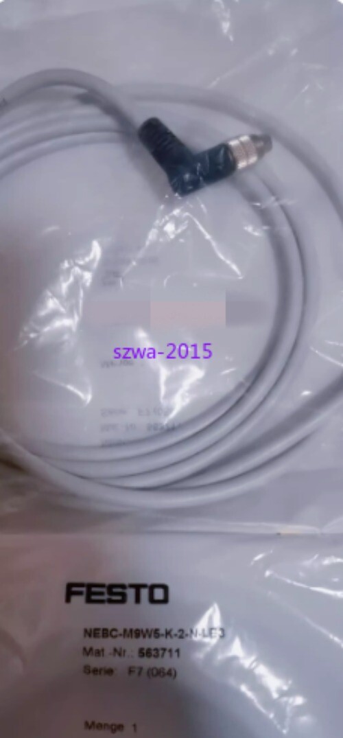 1pcs New FESTO connection cable 563711 NEBC-M9W5-K-2-N-LE3 | eBay