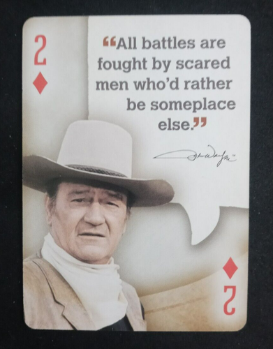 2021 Masterpieces John Wayne Playing Card 2 Diamonds | eBay