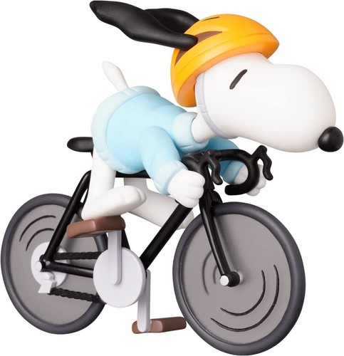 Bicycle Rider Snoopy MEDICOM TOY UDF 691 Japan BRAND NEW | eBay