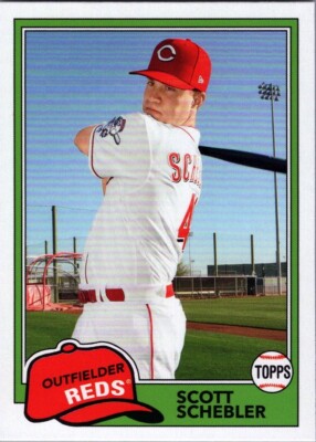 2018 Topps Archives #246 Scott Schebler Cincinnati Reds | eBay