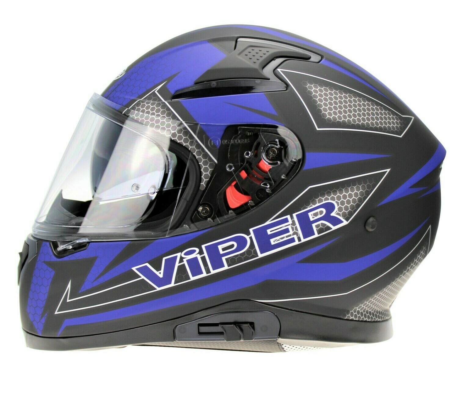 VIPER RS-V95 FULL FACE ACU GOLD DUAL VISOR MOTORCYCLE MOTORBIKE CRASH ...