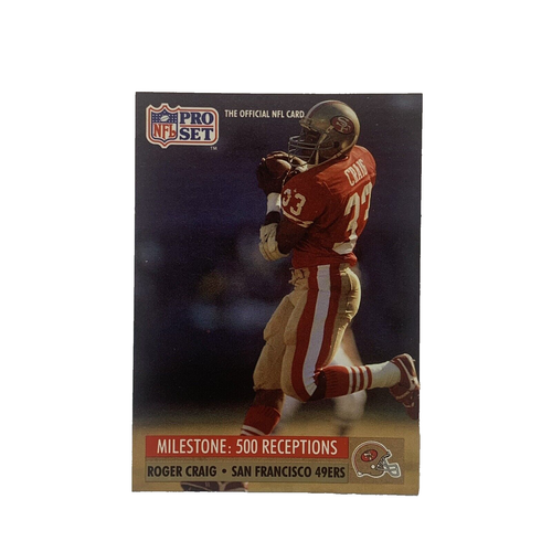 1991 NFL Pro Set Football Card #21 Roger Craig San Francisco 49ers | eBay