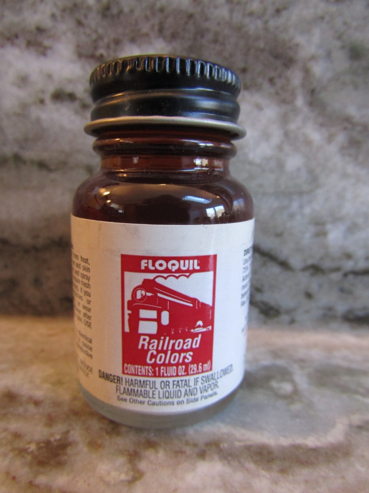 FLOQUIL RAILROAD COLORS MODEL PAINT - 1oz 1 OUNCE - GRIME | eBay