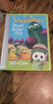 Veggietales Dave E O Picles Gigante Vhs Veggietales In The House Is