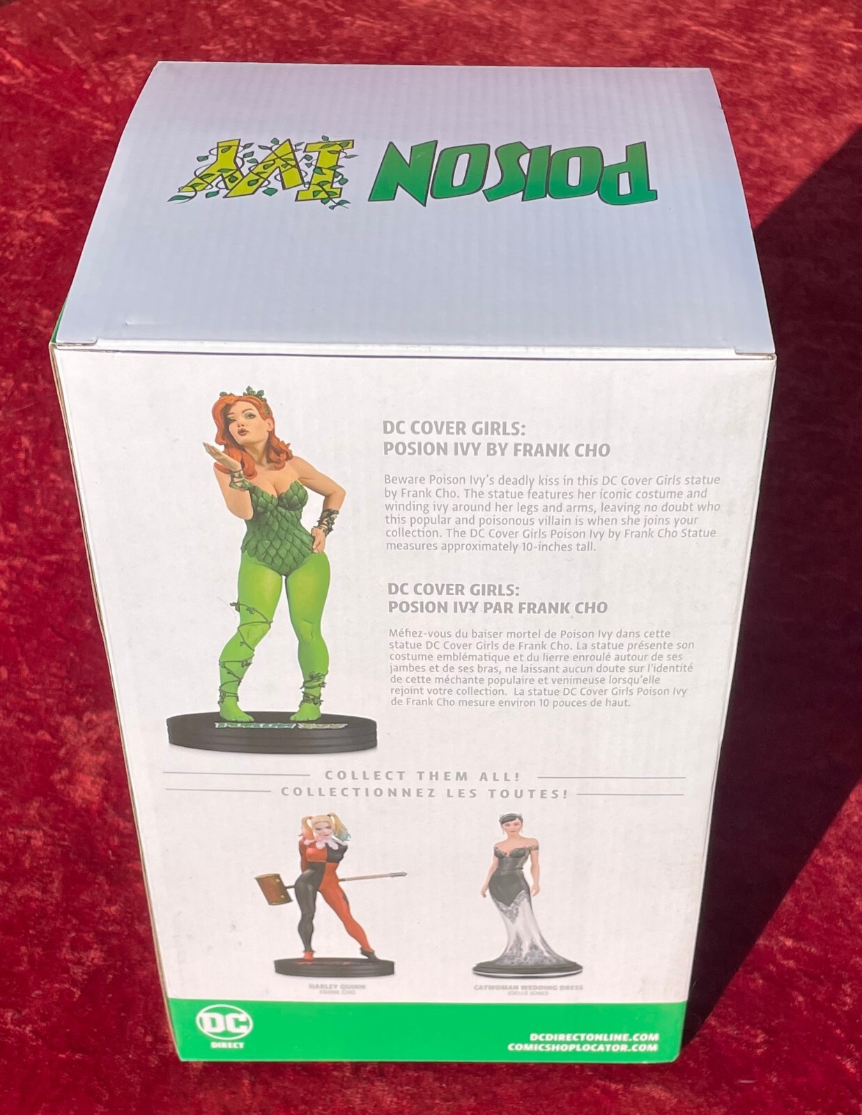 DC Cover Girls Poison Ivy by Frank Cho Statue, DC Direct, 2022 | eBay