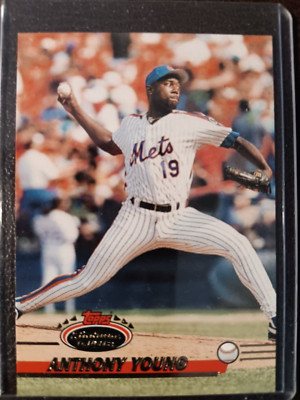 ANTHONY YOUNG METS 1993 TOPPS STADIUM CLUB BASEBALL CARD #582 | eBay